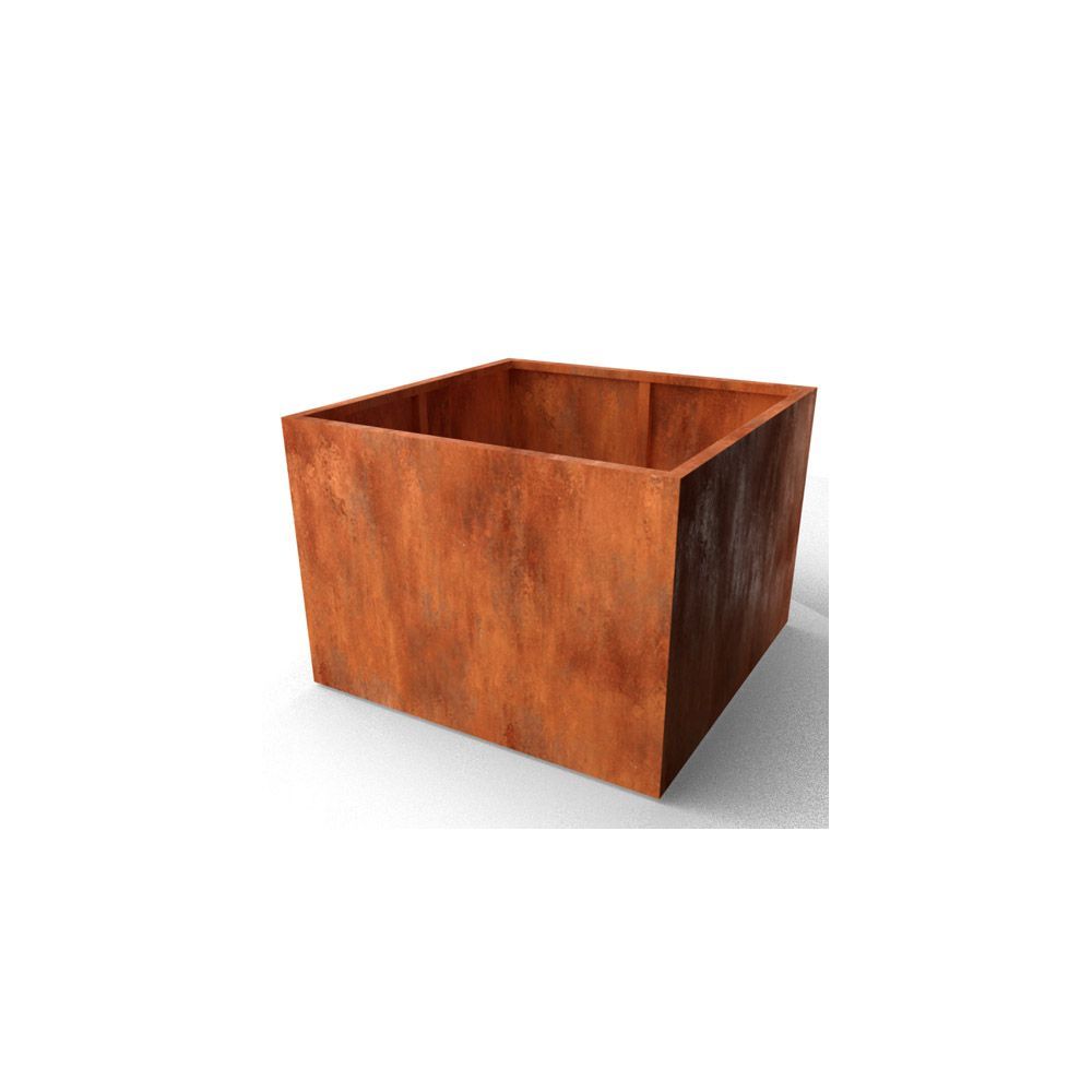 Geroba rechthoekige plantenbak Artesa B6 900x300x800mm - Cortenstaal ...