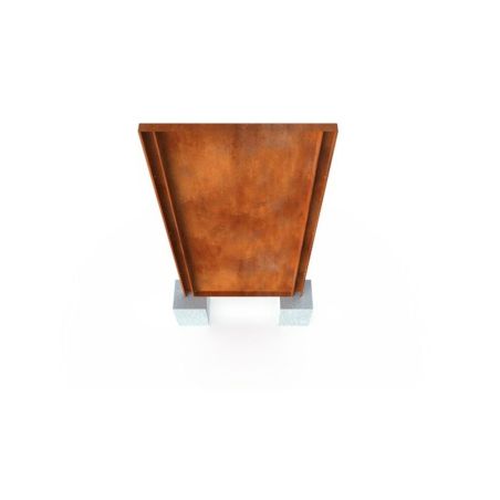 Geroba schutting Gerofence C4 1000x50x2000mm - Cortenstaal ...