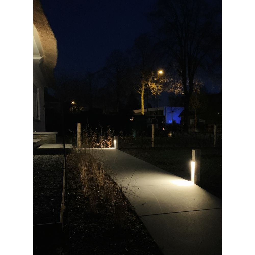 Geroba tuinlamp Argia C2 600mm - Cortenstaal - Tuinkasdirect.nl